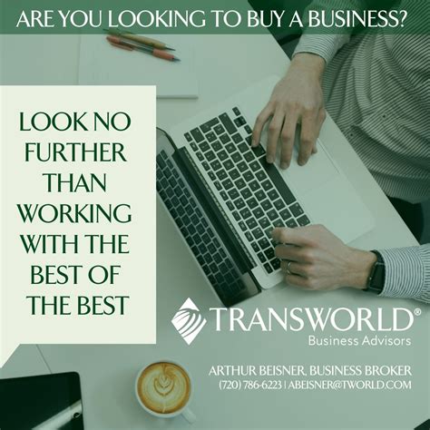Your Business Is Our Business And Your Future Is Our Focus At Transworld Business Advisors