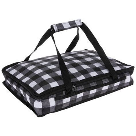 Monogram Insulated Crock Pot Slow Cooker Dutch Oven Casserole Carrier