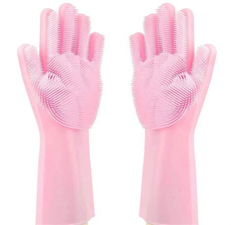 Unisex Silicone Hand Gloves For Dish Washing At ₹ 55piece Silicone