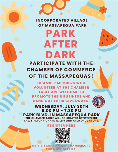 Park After Dark Chamber Members Welcome To Participate With The
