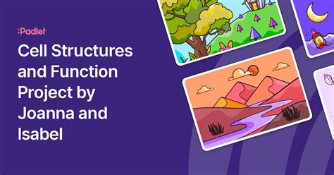 Cell Structures And Function Project By Joanna And Isabel