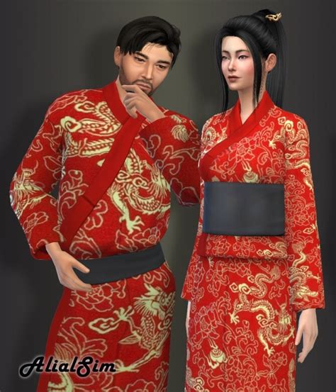 Yukata Outfit At Alial Sim The Sims 4 Catalog