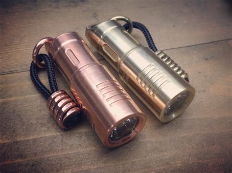 Tiny Usb Flashlight Mod Cnc Solid Brass Or Copper