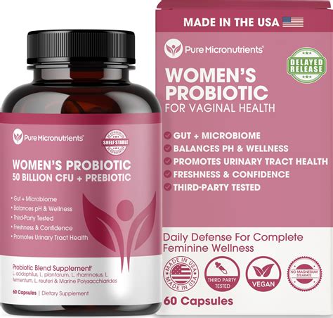 Pure Micronutrients Probiotics For Women Ph Balance