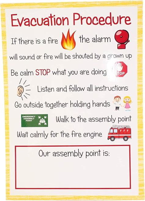 Fire Evacuation Procedure Nursery At Eliza Michaud Blog