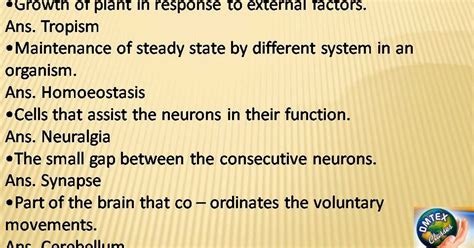 Omtex Classes Name The Following