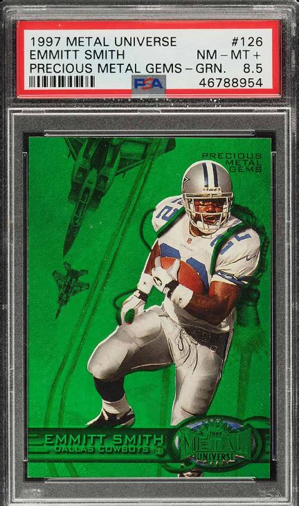 11 Most Valuable Emmitt Smith Football Cards