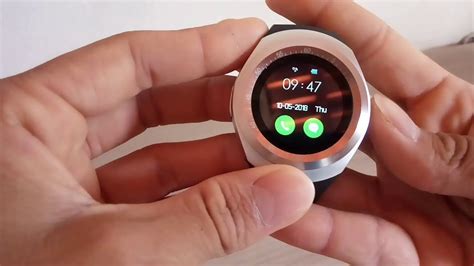 Review Análise Do Smartwatch Y1 Sn05 Português Br Youtube