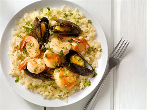 Seafood Risotto Recipe Dishpulse