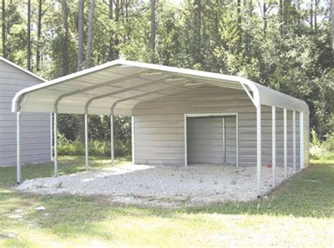 Carport With Storage Metal Buildings Metal Garage Buildings Metal