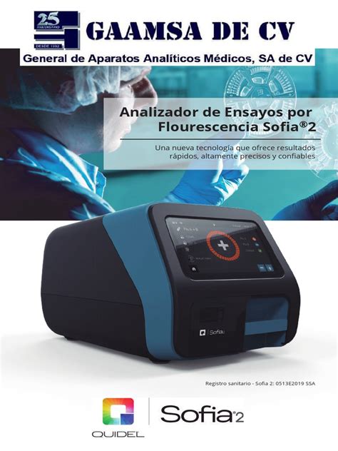 Sofía 2 Quidel Comprimido Pdf Pdf Bienestar Medicina