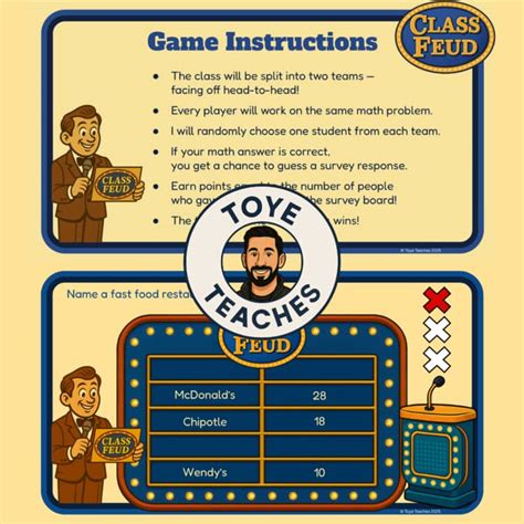 Class Feud Congruent Triangles Review Game Geometry By Toye Teaches