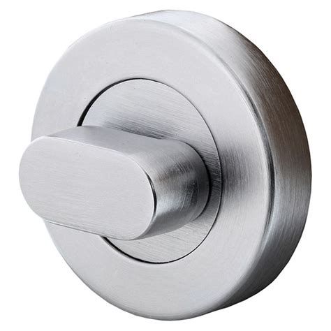 Lockwood Velocity Turn Snib Small Round Satin Chrome Brushed Vsr7 Sc Access Hardware