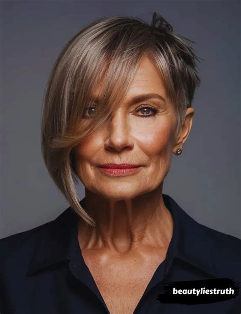 30 Striking Short Haircuts For Women Over 60