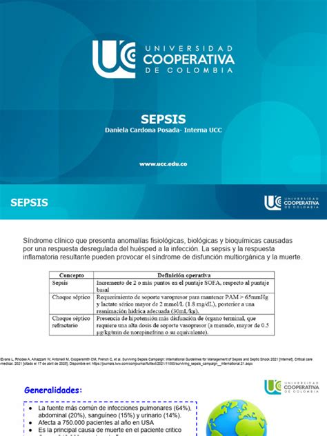 Guía Completa Sobre Sepsis Y Manejo Clínico Pdf Septicemia
