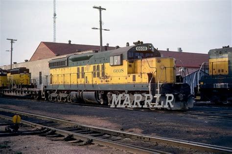 Rr Print Chicago North Western Cnw 6608 Sd9 At Oelwein Ia 4 28 1982 Ebay