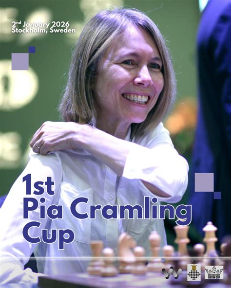 First Ever Pia Cramling Cup Inspiring The Next Generation Of Chess