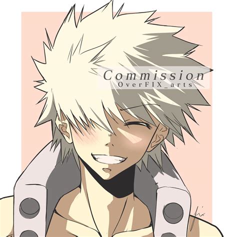Comm Bakugo Uwu By Overfix On Deviantart