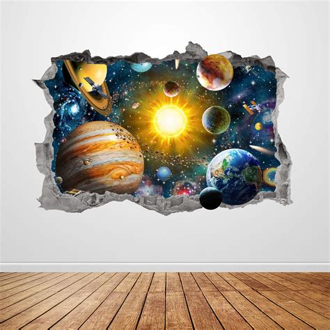 3d Solar System Wall Decor