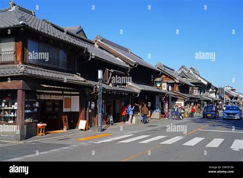 Kawagoe Japan 21 Nov 2023 Day View Of A Street In Kawagoe An Edo