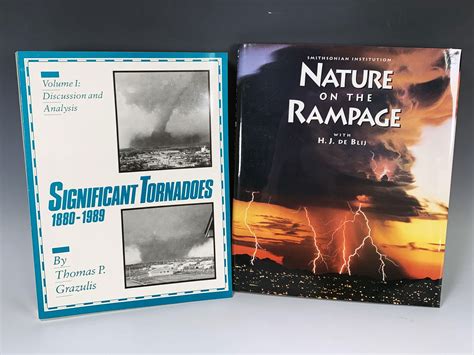 Significant Tornadoes 1880 1989 And Nature On The Rampage Weather Books