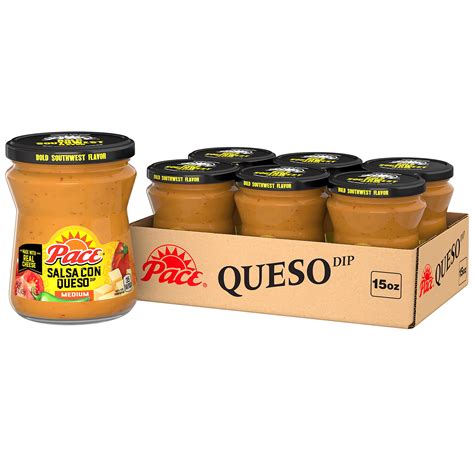 Pace Salsa Con Queso Cheese Dip Great For Nachos 15