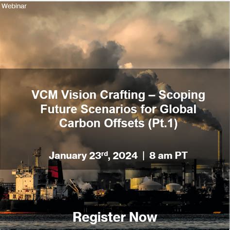 Vcm Vision Crafting Scoping Future Scenarios For Global Carbon Offsets Pt Ccarbon