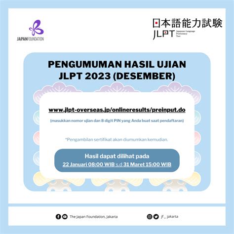 Tutorial Pendaftaran Jlpt 2023 Desember Jlpt Indonesia