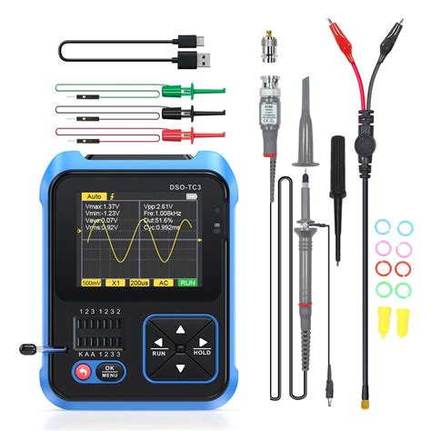 Handheld Portable Digital Oscilloscope Transistor Checker Tester
