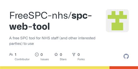 Github Freespc Nhsspc Web Tool A Free Spc Tool For Nhs Staff And