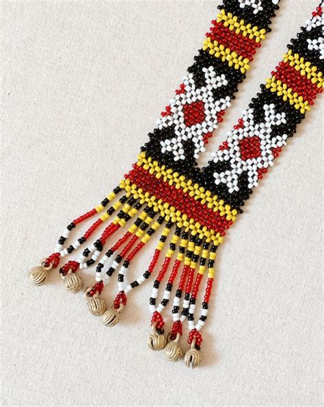 Hand Beaded By The Tboli In South Cotabato Philippines This Waterfall