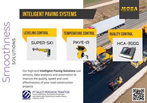 Roadconstruction Intelligentpaving Superski Paveir Mca3000