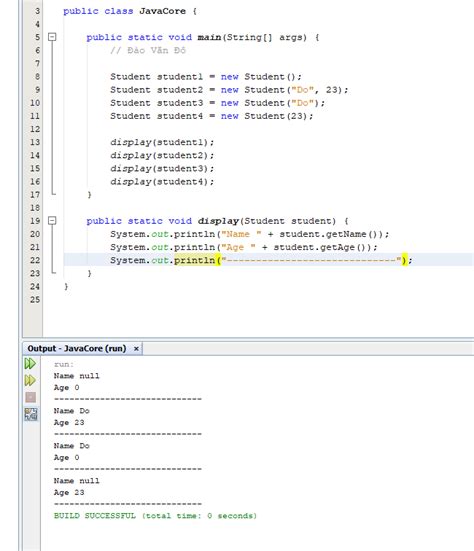 Tổng Quan Về Constructor Trong Java Đào Văn Đô
