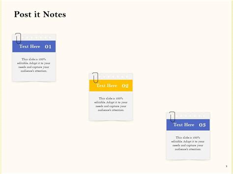Post It Notes Rebranding Strategies Ppt Introduction Presentation