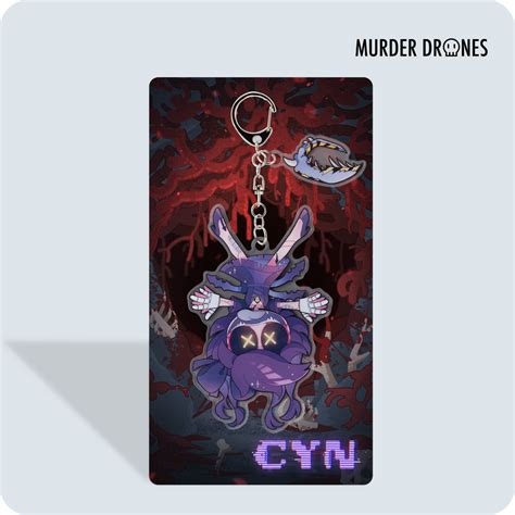 Cyn Hang Tail Keychain Glitch Productions Store