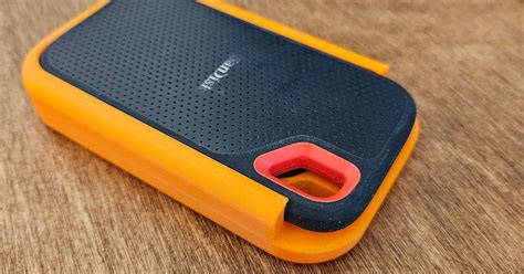 SanDisk Extreme Portable SSD SDSSDE Compact Case By EMN Download Free STL Model