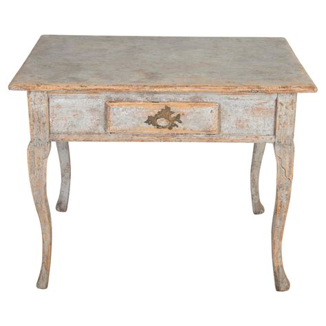 Swedish Rococo Side Table For Sale At 1stdibs