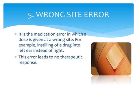 Medication Error Pptx Medication Error Pptx