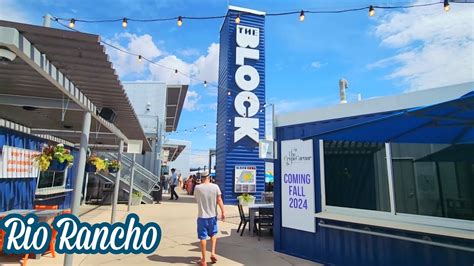 The Block In Rio Rancho New Mexico Food And Entertainment Venue With