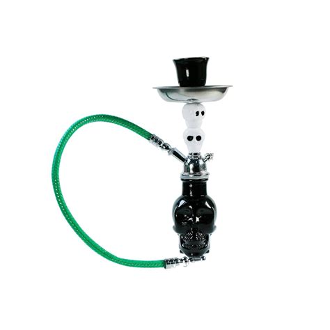 Mini Hookah With 2 Small Skulls And Large Black Skull Base Hookah Bongsmart Australia