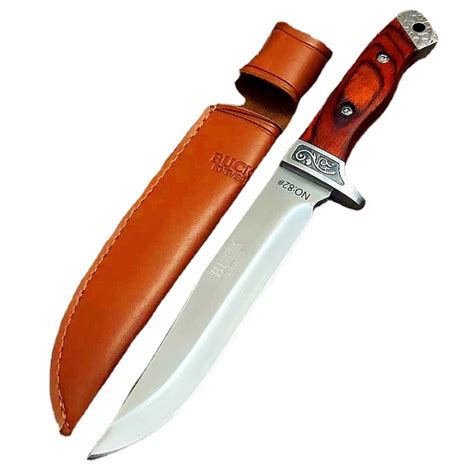 Cutit Cu Teaca Si Maner De Lemn De Nuc 30 Cm Perfect Pentru Macelarie