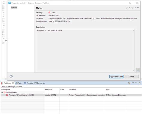 Stm32cubeide Build Error Stmicroelectronics Community