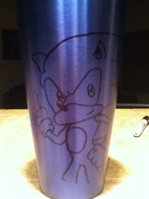 Sonic Cup By Artking3000 On Deviantart
