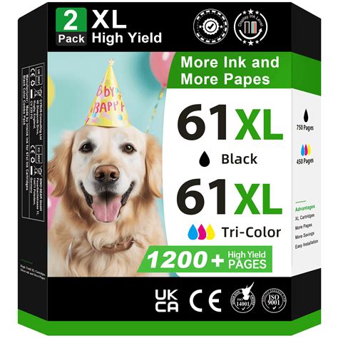 Havatek 61xl Printer Ink Cartridge High Yield Black And Tri Color