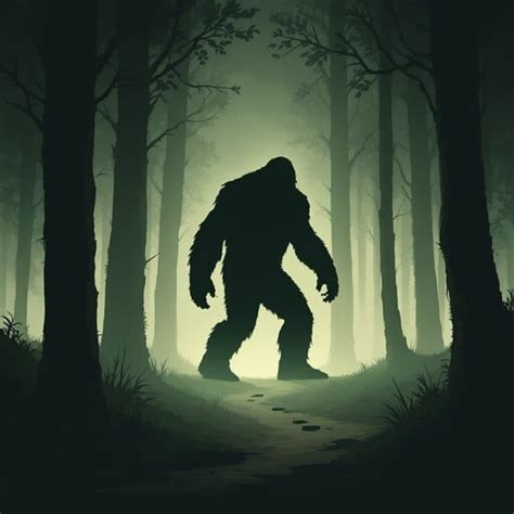 Free Mysterious Forest Legend Image Bigfoot Sasquatch Cryptid