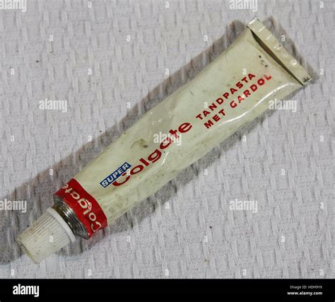 This Image Shows A Classic Colgate Toothpaste Tube An Iconic Item In