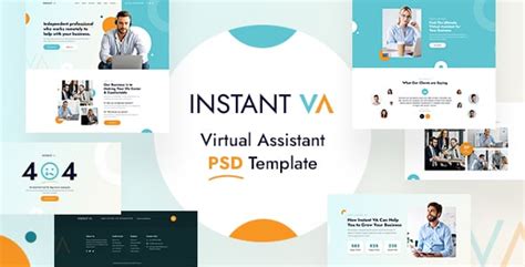 Virtual Assistant Website Templates Themeforest