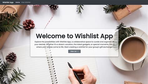 Wishlist App Using PHP And MySQL With Source Code SourceCodester