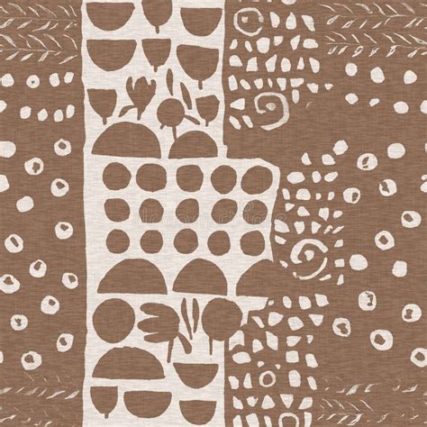 Calm Scribble Floral Minimal Shape Seamless Pattern Gender Neutral