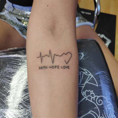 Hope Love Faith Tattoos